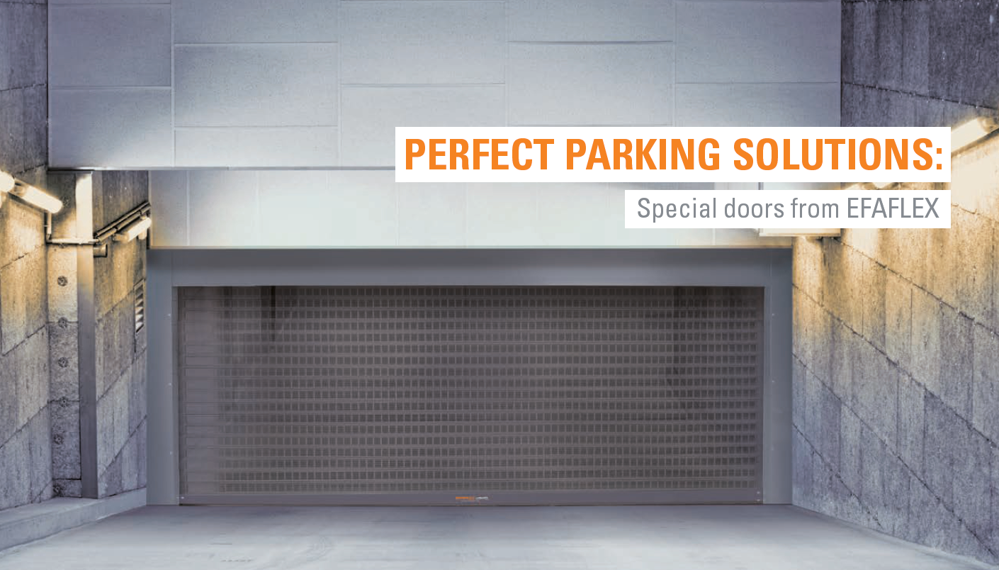 More safety, reliability and user well-being in car parks - EFAFLEX CN